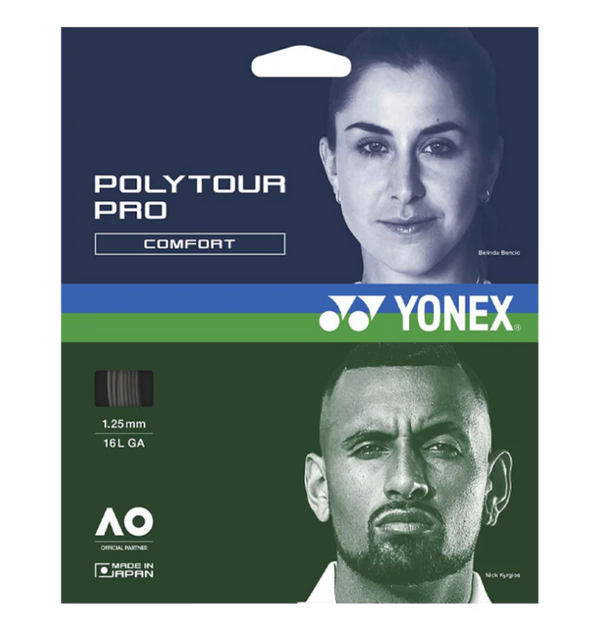 Yonex PolyTour Pro String Set - Graphite – Performance Tennis Incorporated